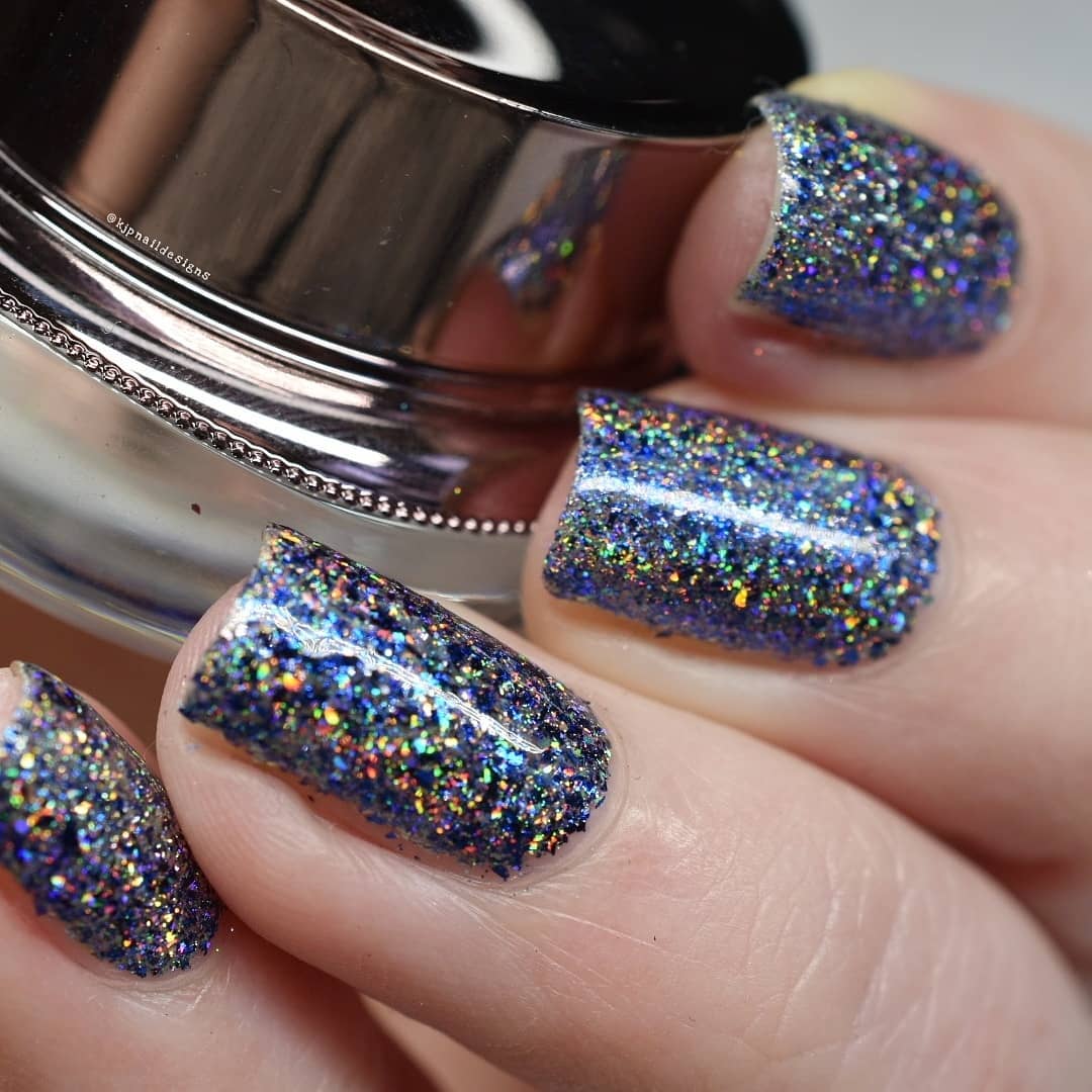 Electric Holographic Nail Powder | Mineral Bond®